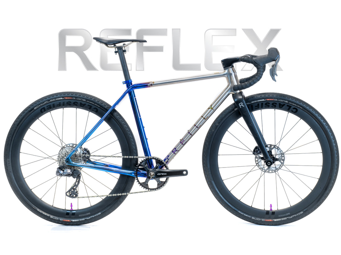 REFLEX // GRAVEL RACE FRAMESET – Reilly The Titanium Bike Co. Limited